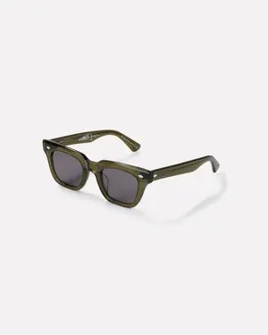 EPOKHE Stereo Wayfarer Sunglasses - Army Green