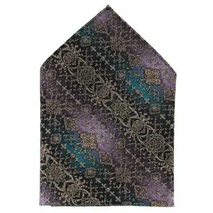 Trafalgar Spellbound Brocade Novelty Silk Pocket Square - Multiple