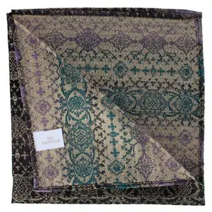 Trafalgar Spellbound Brocade Novelty Silk Pocket Square - Multiple