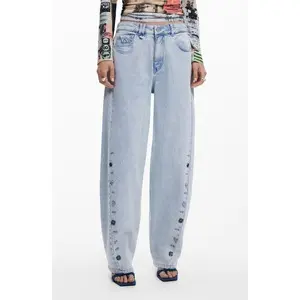 Desigual Barrel Leg Jeans