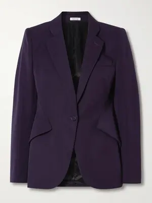 Alexander McQueen Fitted Wool Blazer