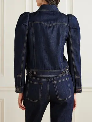 Alexander McQueen Denim Trucker Jacket