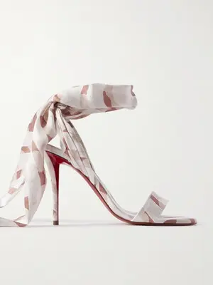 Christian Louboutin Printed Sandals For Women