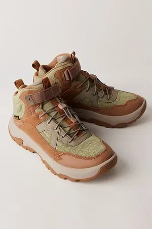 Teva Hurricane Daybreaker Mid Hiking Boots - Honey Brown/sage