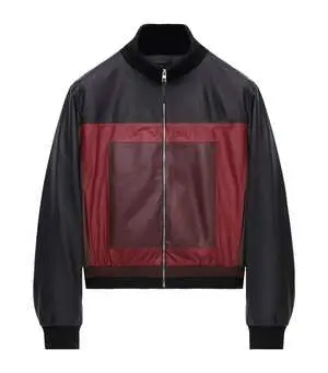 Loewe Leather Cropped Jacket