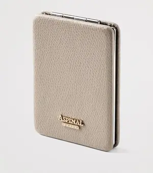 ASPINAL OF LONDON Leather Handbag Mirror