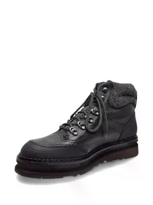 BARRETT Leather Lace-up Hiking Boots