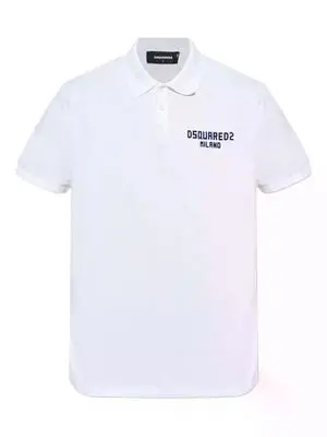 Dsquared2 Logo-print Polo Shirt - White