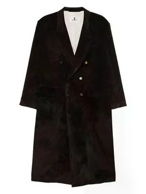 Barena Venezia Double-breasted Velvet Coat