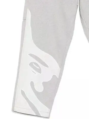 AAPE BY *A BATHING APE Logo-patch Trousers - Grey