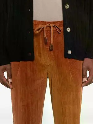 Jacob Cohen Drawstring Corduroy Trousers - Orange