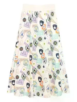 SPORT B. BY AGNÈS B. SPORT B. By Agnès B. Graphic-Print Skirt