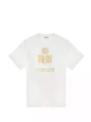 MARANT ETOILE Zewel Logo T-shirt - Neutrals