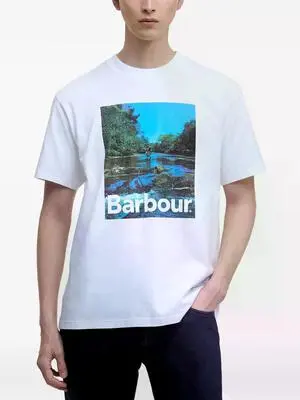 Barbour Landscape-print T-shirt