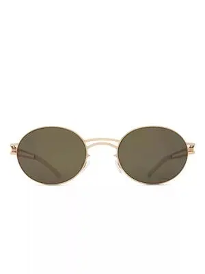 Mykita Dada Round-frame Sunglasses - Gold