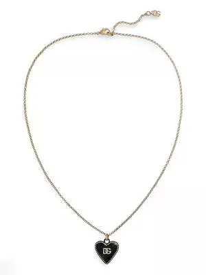 Dolce & Gabbana Heart Pendant Necklace - Gold
