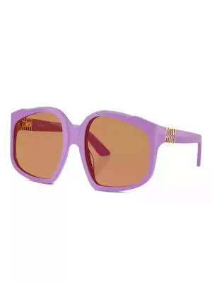 Miu Miu Geometric Frame Sunglasses