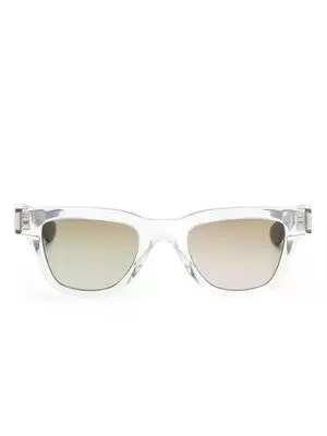 Saint Laurent Square Frame Sunglasses - White