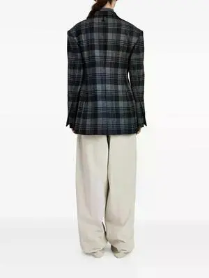 Proenza Schouler Checked Wool Blazer