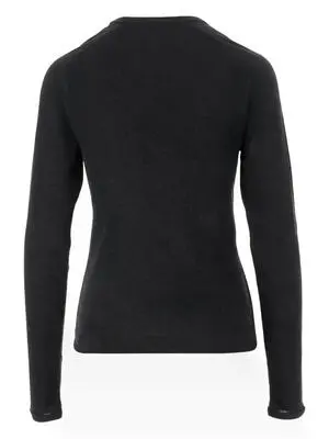 BY MALENE BIRGER Logo-embroidered Crew Neck Sweater
