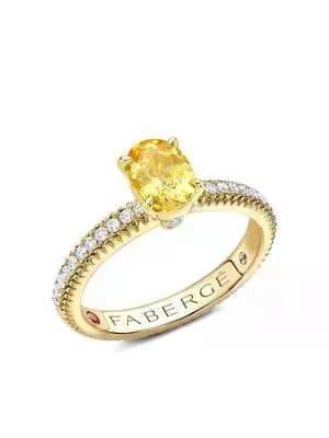 Faberge Oval Rings
