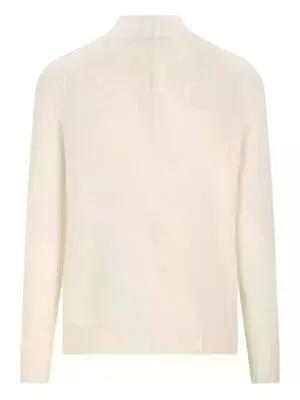 Tagliatore High-collar Ribbed Sweater