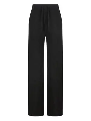 Alpha Studio Cashmere Trousers - Black