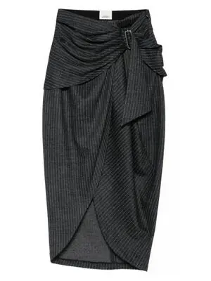 Isabel Marant Reilly Pinstripe Skirt