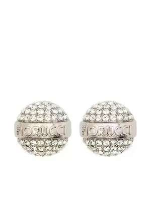 Fiorucci Crystal-embellished Clip-on Earring
