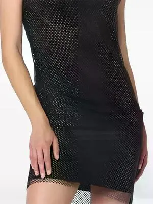 Sportmax Crystal-embellished Mini Dress - Black
