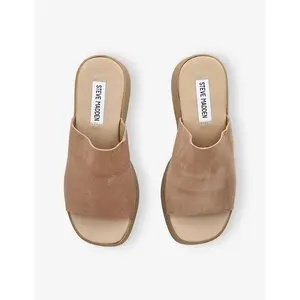 Steve Madden Slinky30 Suede Platform Sandals
