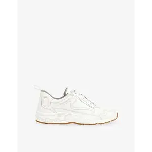 Sandro Flame Leather Low-top Trainers - White