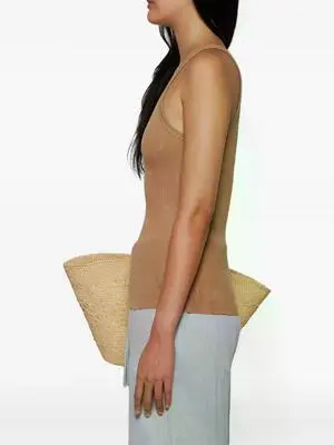 Eterne Ribbed High-neck Tank Top
