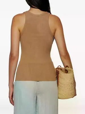 Eterne Ribbed High-neck Tank Top