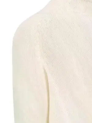 Tagliatore High-collar Ribbed Sweater