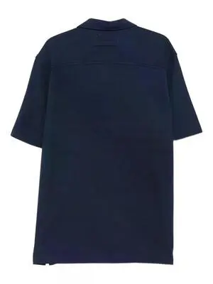Zegna Short-sleeve Button Polo Shirt