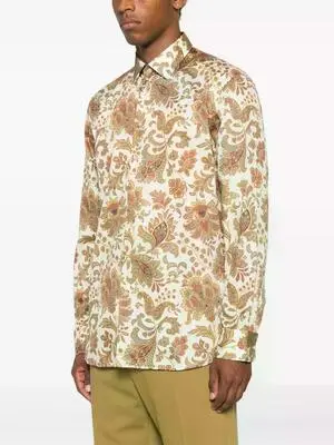 Etro Paisley-print Cotton Shirt