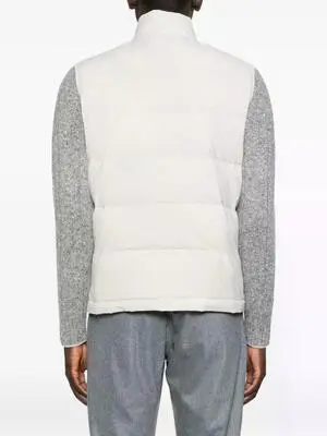 Eleventy Quilted Zip-front Vest