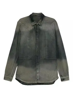 Rick Owens Button-down Denim Shirt