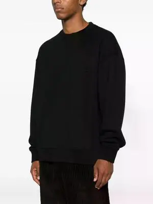 WOOYOUNGMI Long-sleeved Sweater With Logo Patch