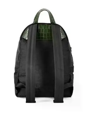 Philipp Plein Hexagon Monogram Backpack