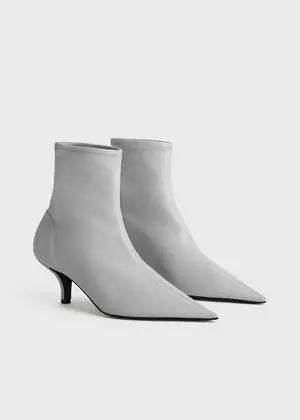 TOTEME Nappa Heeled Sock Boots