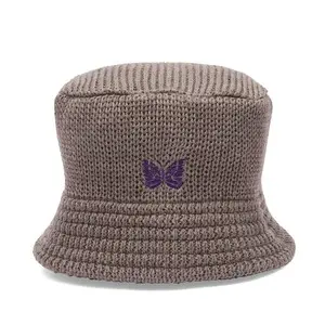 Needles Merino Wool Bucket Hat - Grey