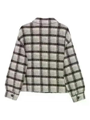 Marc O'polo Check-pattern Wool Jacket