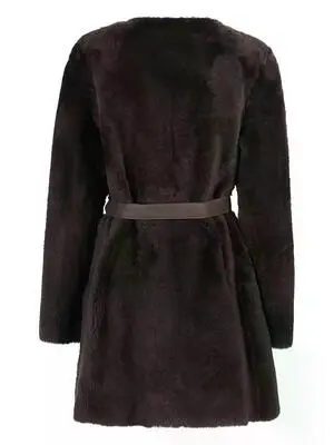 DESA 1972 Sheepskin Belted Coat