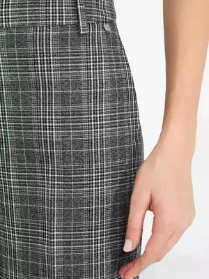 Liu Jo Plaid Cuffed Trousers