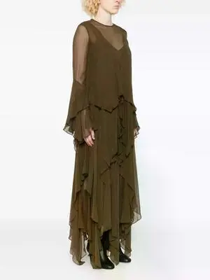 Zimmermann Cascading Ruffle Maxi Dress