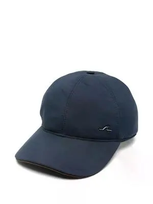 Paul & Shark Logo-plaque Baseball Cap - Blue