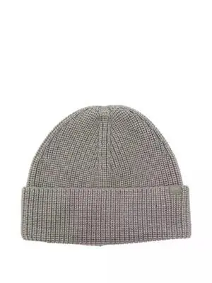 Paul & Shark Ribbed Beanie - Green
