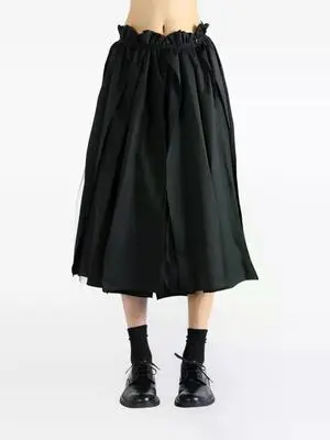 COMME DES GARÇONS TAO Pleated Drawstring Midi Skirt